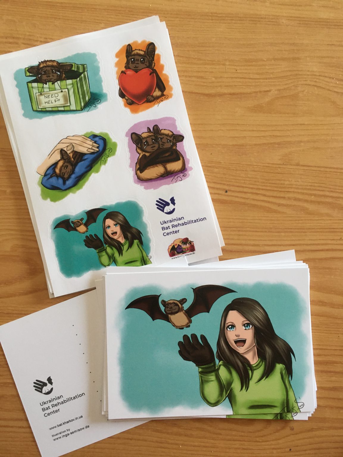 Bat souvenirs - Ukrainian Bat Rehabilitation Center